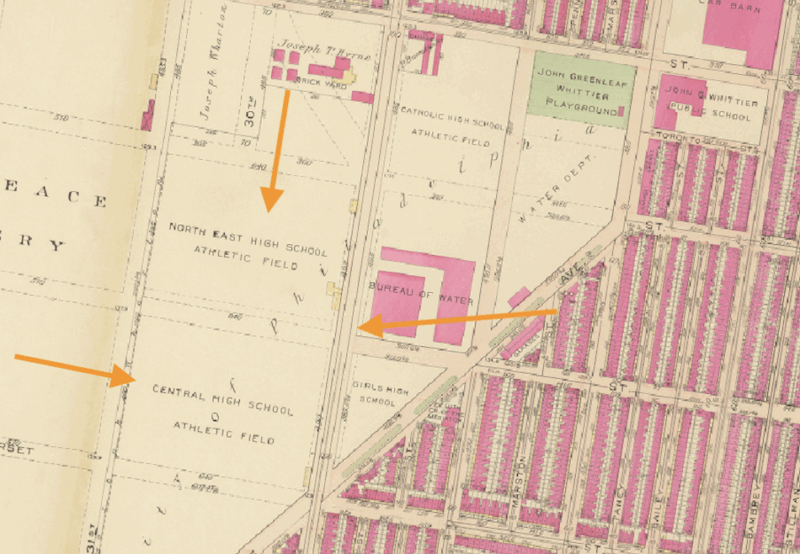 1925 Map Detail – Society for American Soccer History